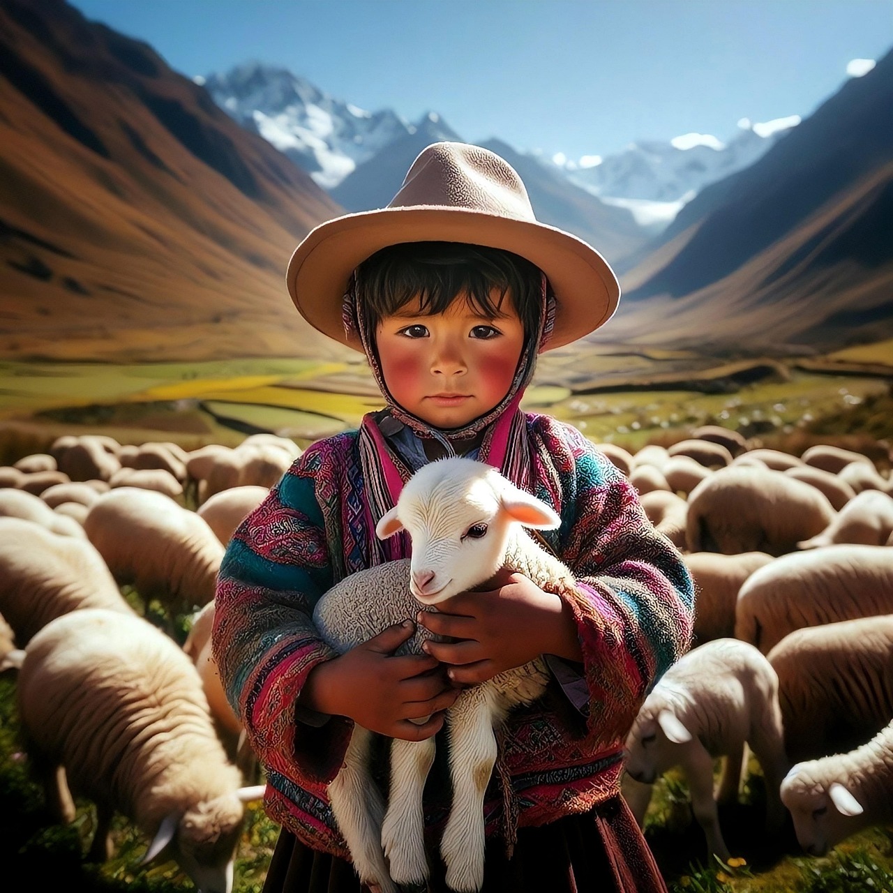 Download Portrait, Kid, Shepherd. Royalty-Free Stock Illustration Image ...