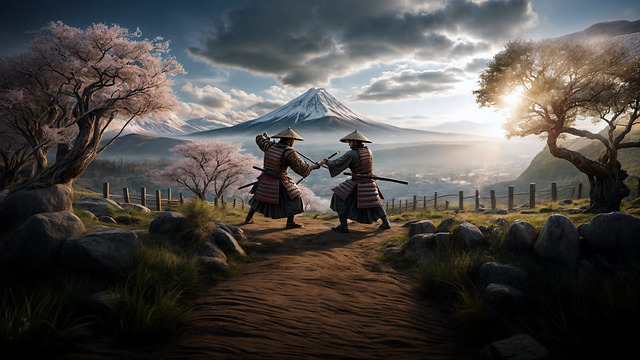 Download Culture, Samurai, Mountain. Royalty-Free Stock Illustration ...
