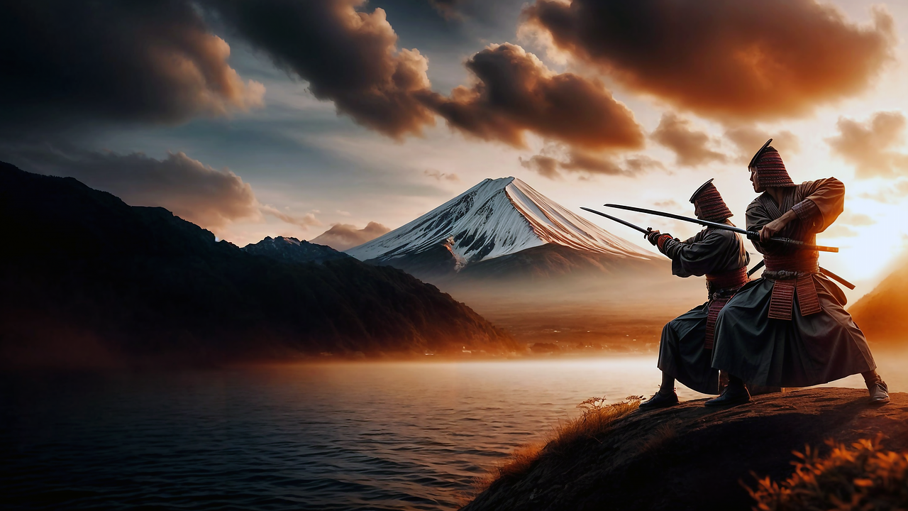 Download Culture, Samurai, Mountain. Royalty-Free Stock Illustration ...
