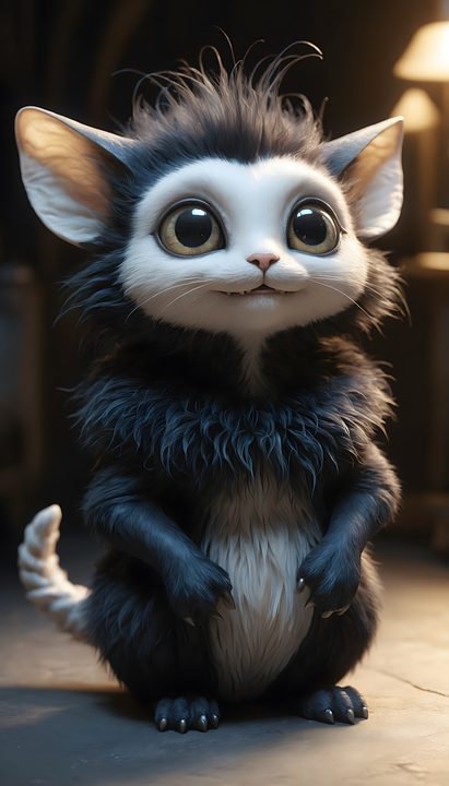 Download Ai Generated, Feline, Creature. Royalty-Free Stock ...