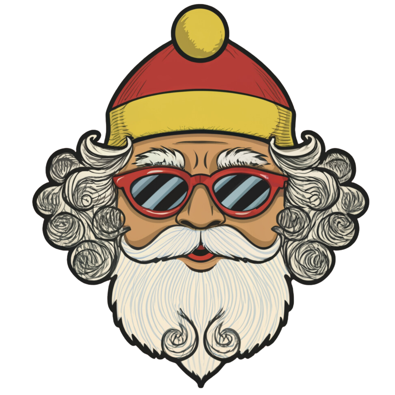 Download Retro Christmas, Retro Santa Claus, Retro Santa. Royalty-Free ...