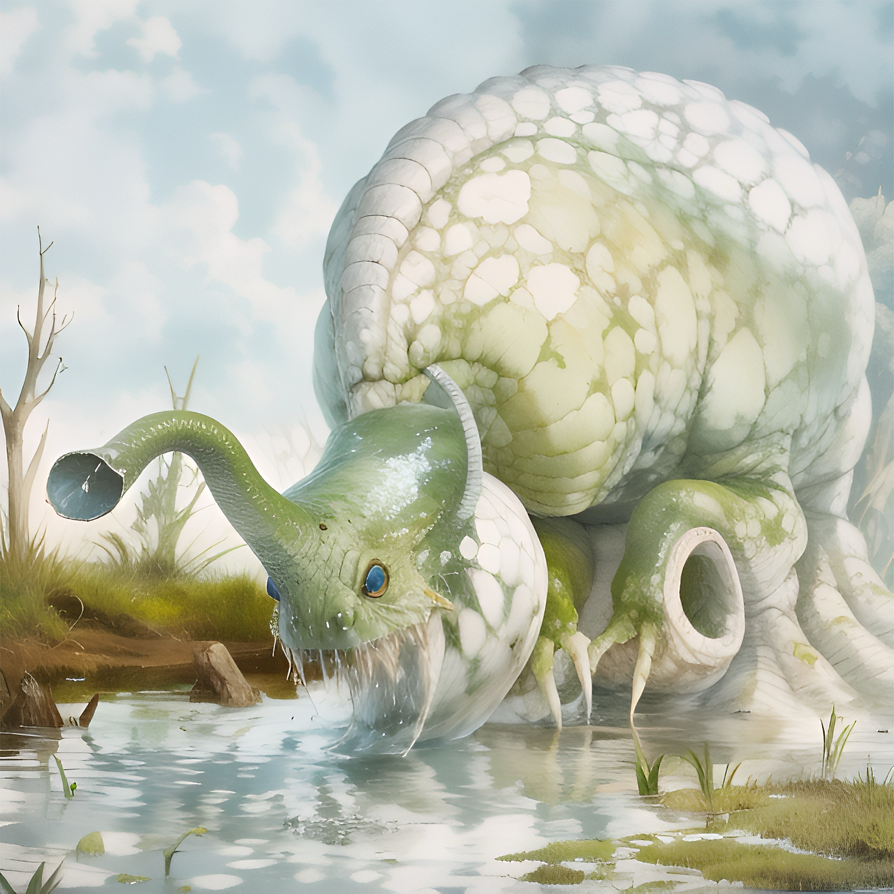 Download Fantasy, Slug, Animal. Royalty-Free Stock Illustration Image ...