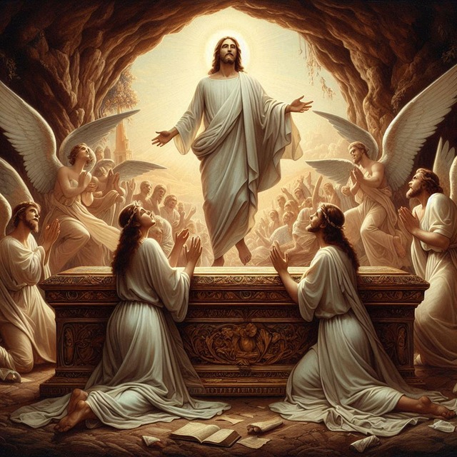 Download Easter, Jesus, Resurrection. Royalty-Free Stock Illustration ...