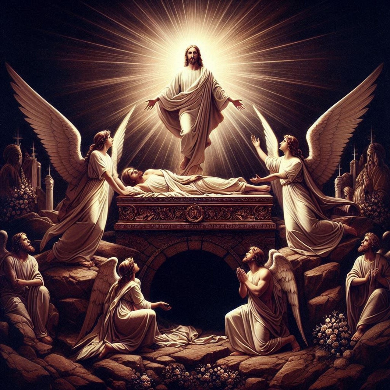 Jesus Ostern Auferstehung - Kostenloses Bild auf Pixabay