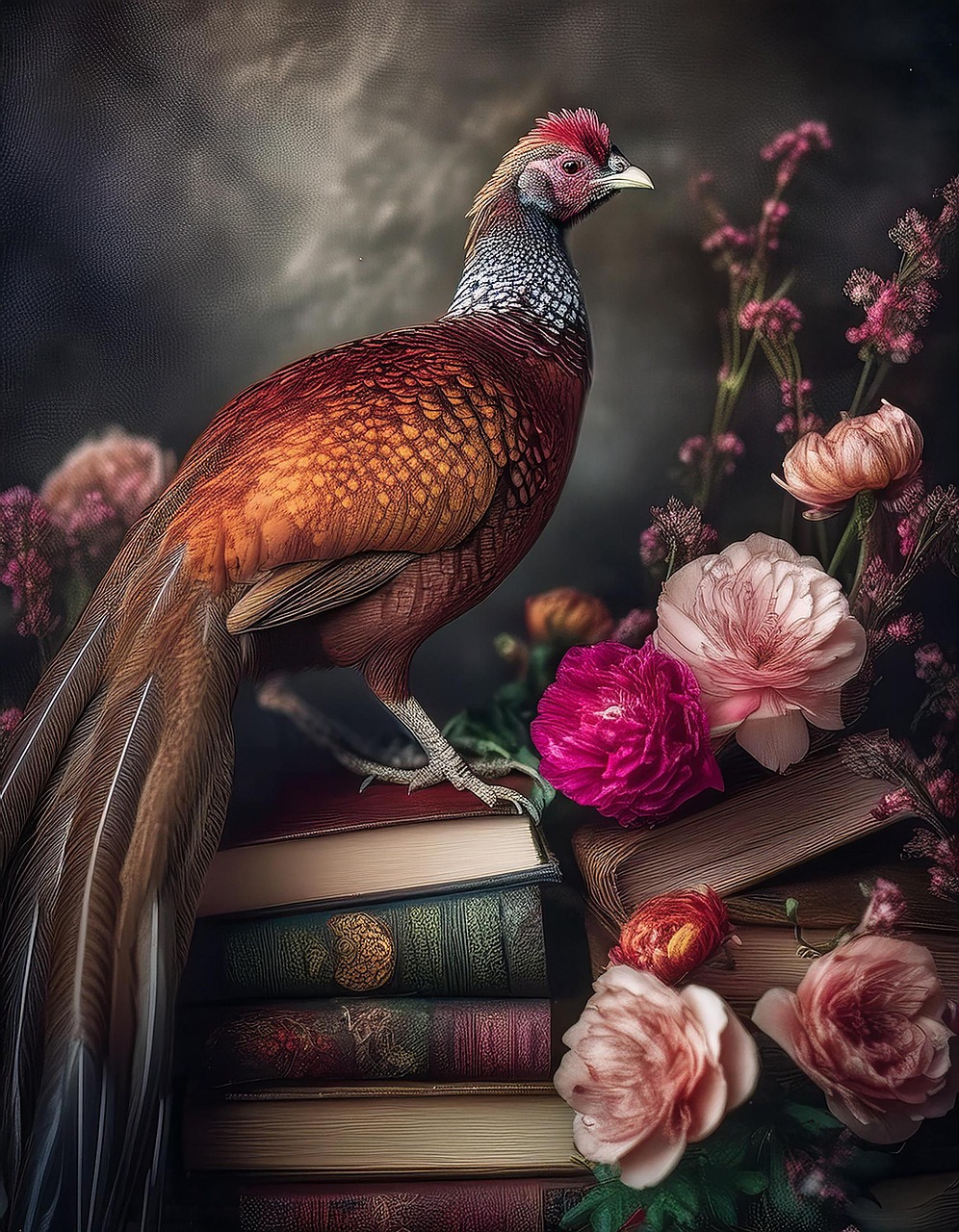 Download Ai Generated, Pheasant, Bird. Royalty-Free Stock Illustration ...