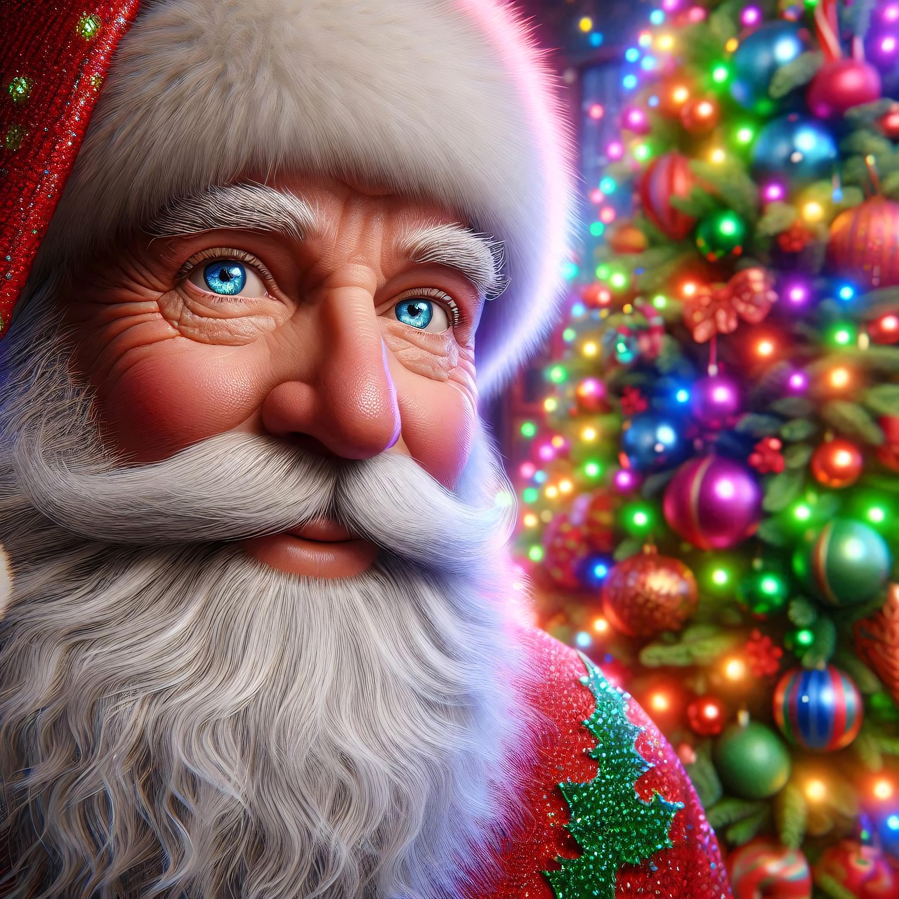 Download Ai Generated, Santa Claus, Christmas. Royalty-Free Stock ...