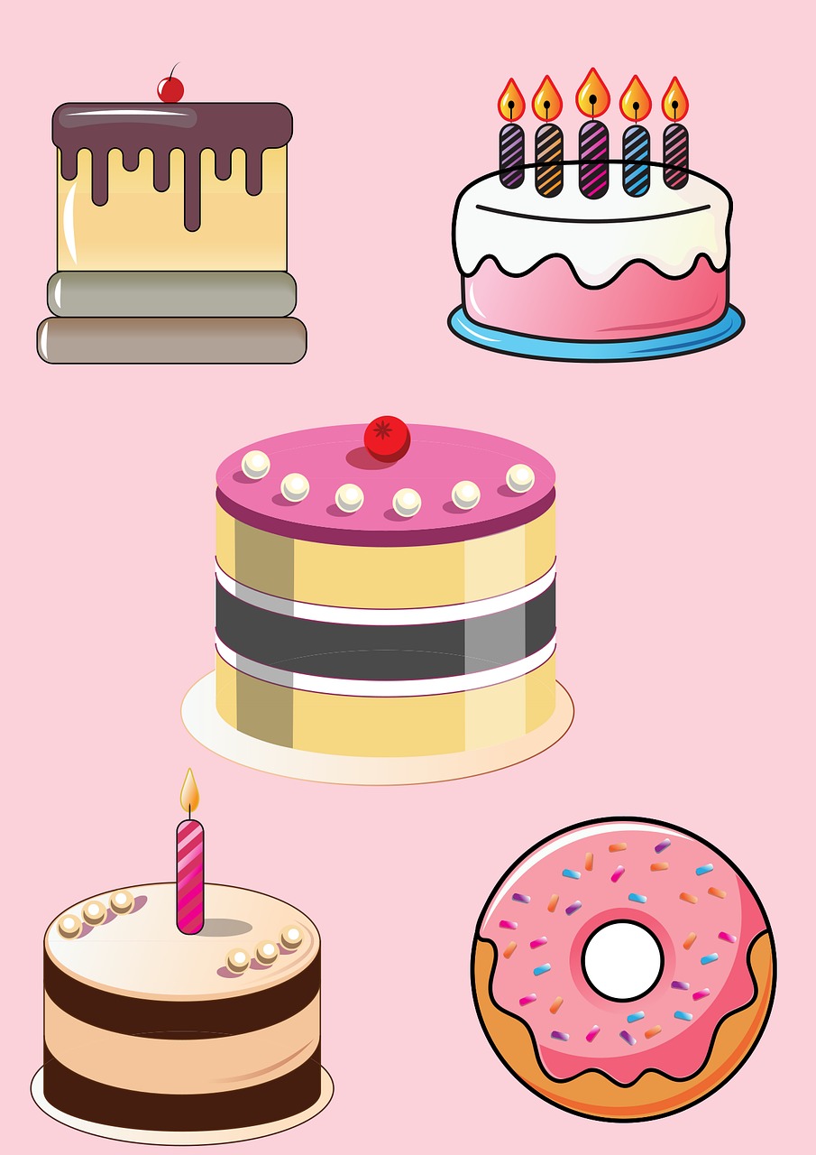 Download Cakes, Dessert, Sweets. Royalty-Free Vector Graphic - Pixabay