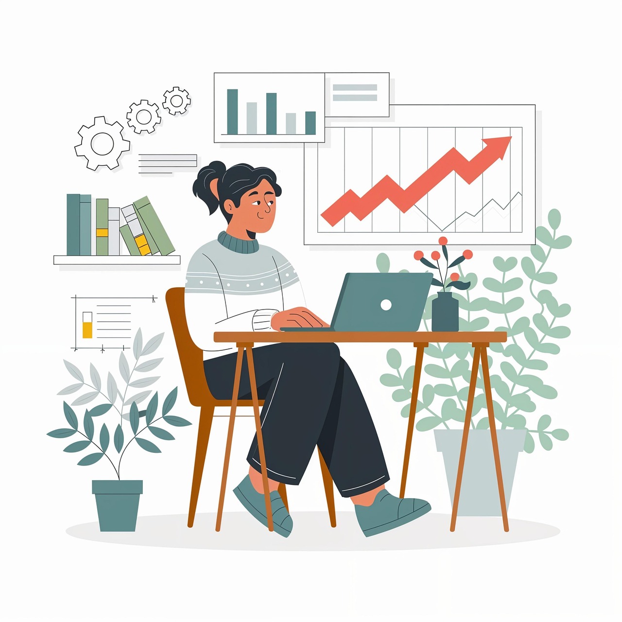 Download Ai Generated Analytics Data Royalty Free Stock Illustration Image Pixabay