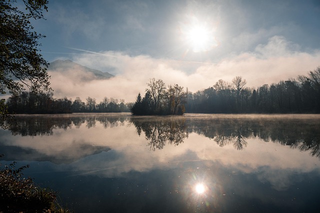 Fog Lake Sunny - Free photo on Pixabay