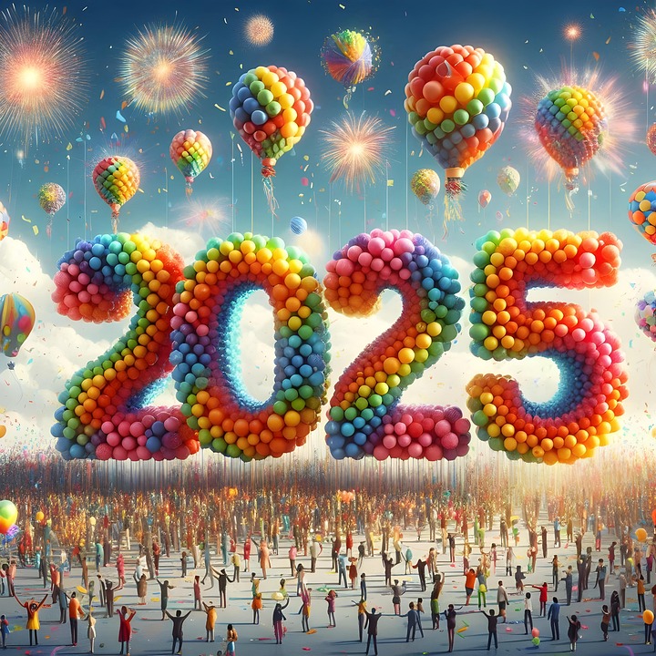 Happy New Year 2025 - Free photo on Pixabay