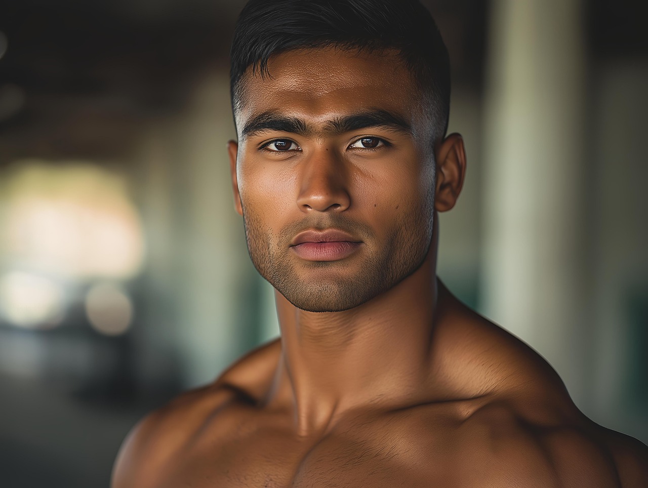 Download Ai Generated, Man, Gym. Royalty-Free Stock Illustration Image ...