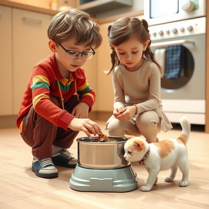 Kids And Puppy Feeding Dog - Free photo on Pixabay