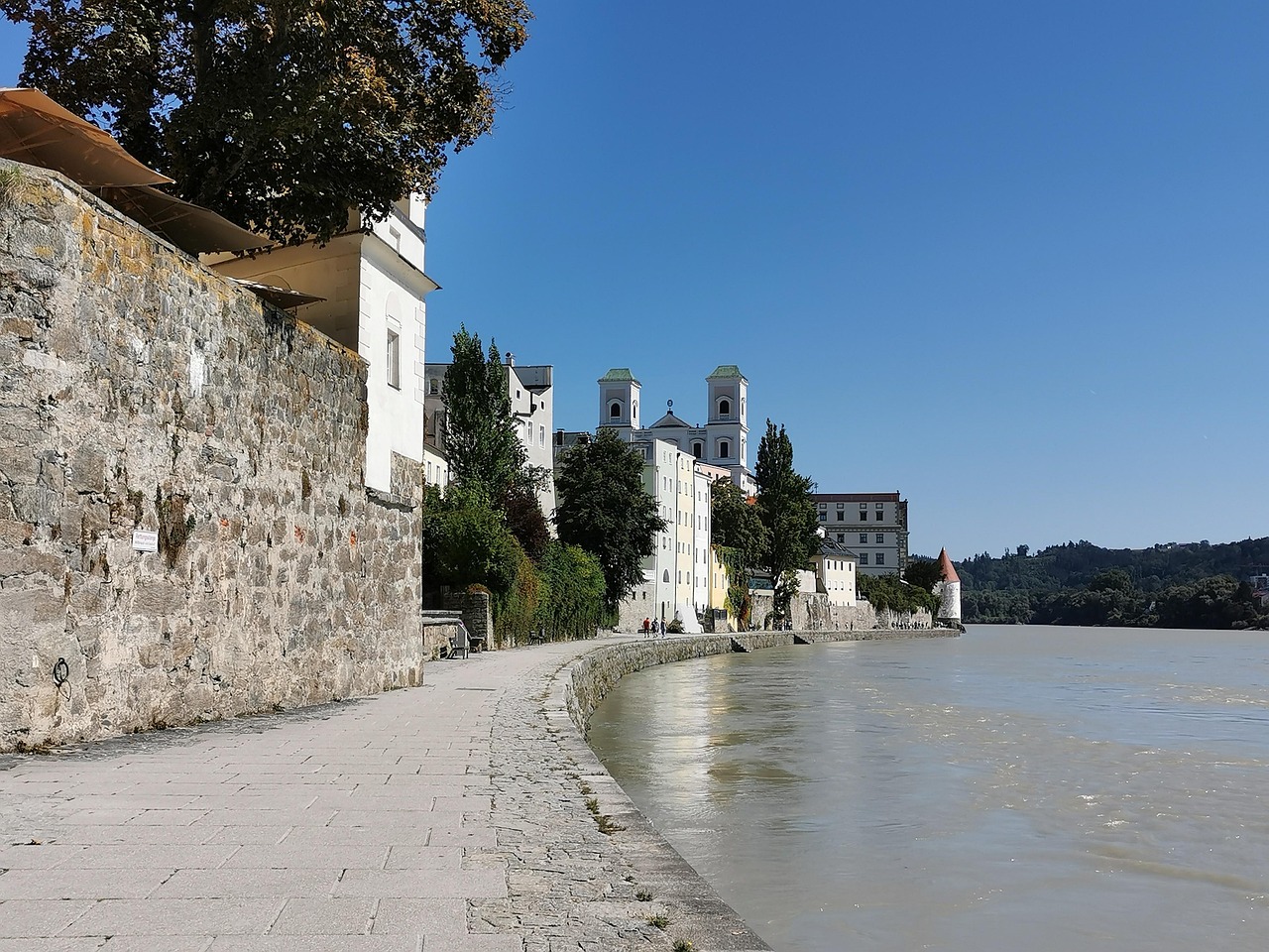 Passau Dreiflüsseeck Promenade - Kostenloses Foto auf Pixabay