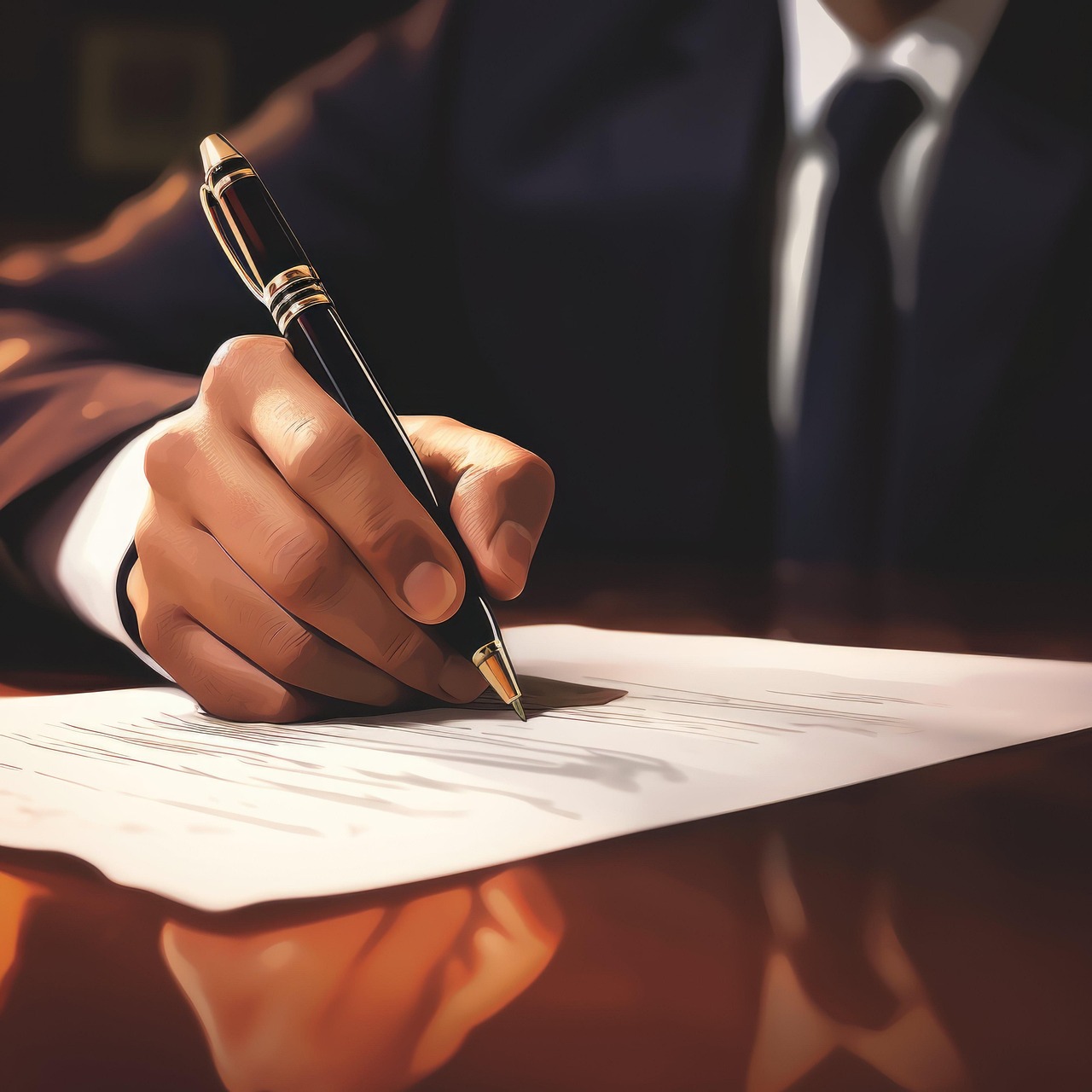 Signature Contrat Document - Image gratuite sur Pixabay