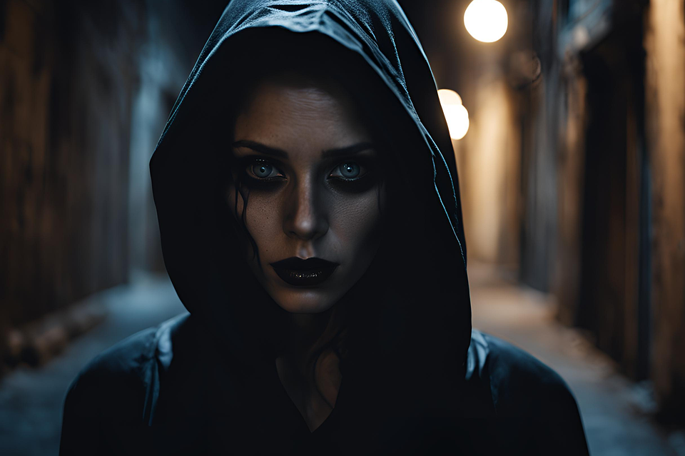 Download Scary American Woman, Scary, Halloween. Royalty-Free Stock ...
