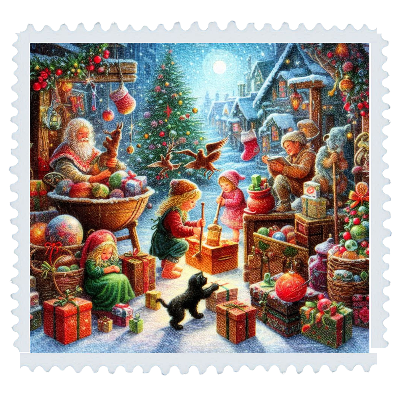 Cadeaux De Noël Timbre Postal - Image gratuite sur Pixabay