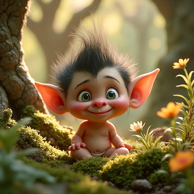 Download Cute, Baby, Dwarf. Royalty-Free Stock Illustration Image - Pixabay