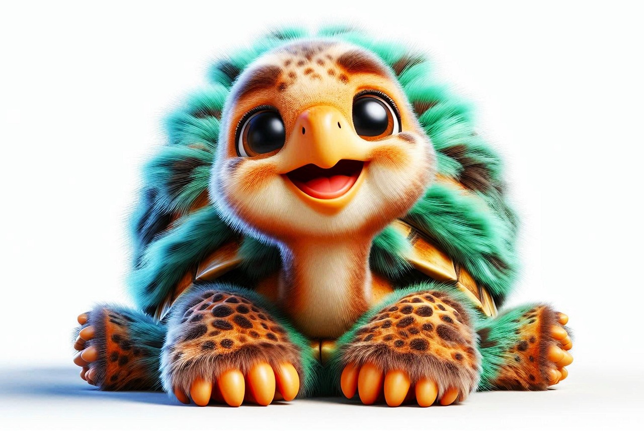 Download Ai Generated, Tortoise, Cartoon. Royalty-Free Stock ...