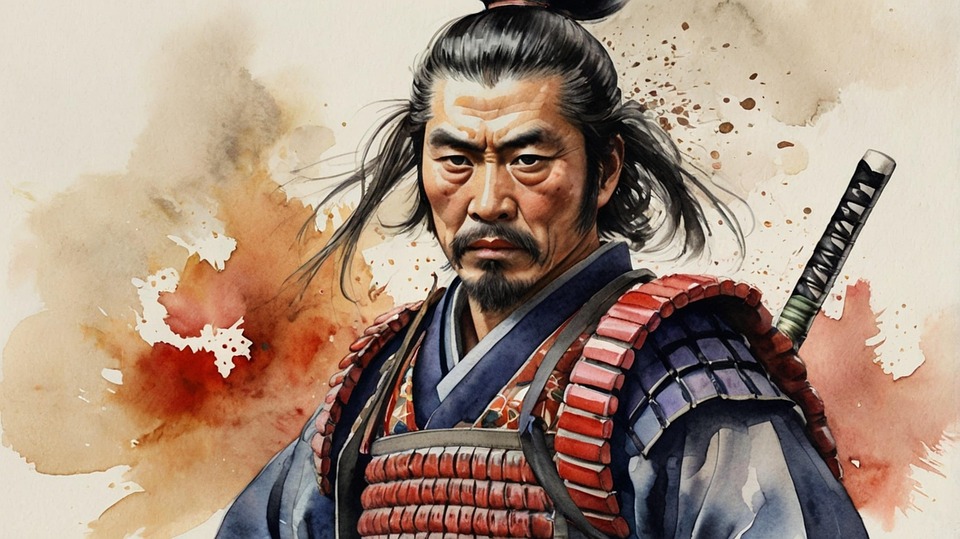 Download Japan, Samurai, Swordsman. Royalty-Free Stock Illustration ...