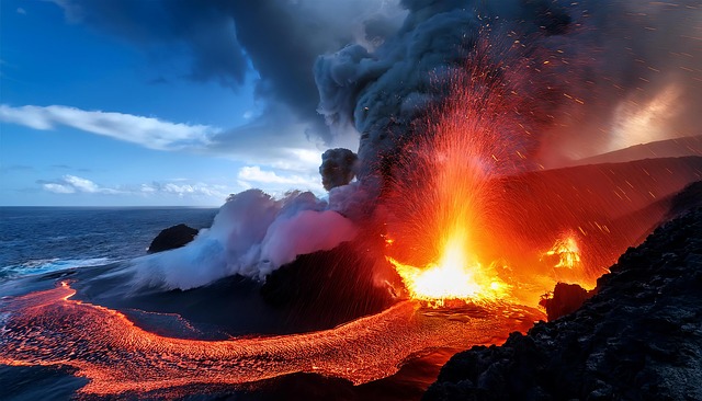 Ai Dihasilkan Gunung Berapi Kawah - Gambar gratis di Pixabay