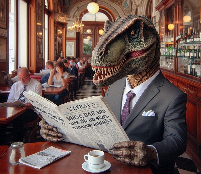 T Rex Dinosaurus Kahvila - Ilmainen kuva Pixabayssa