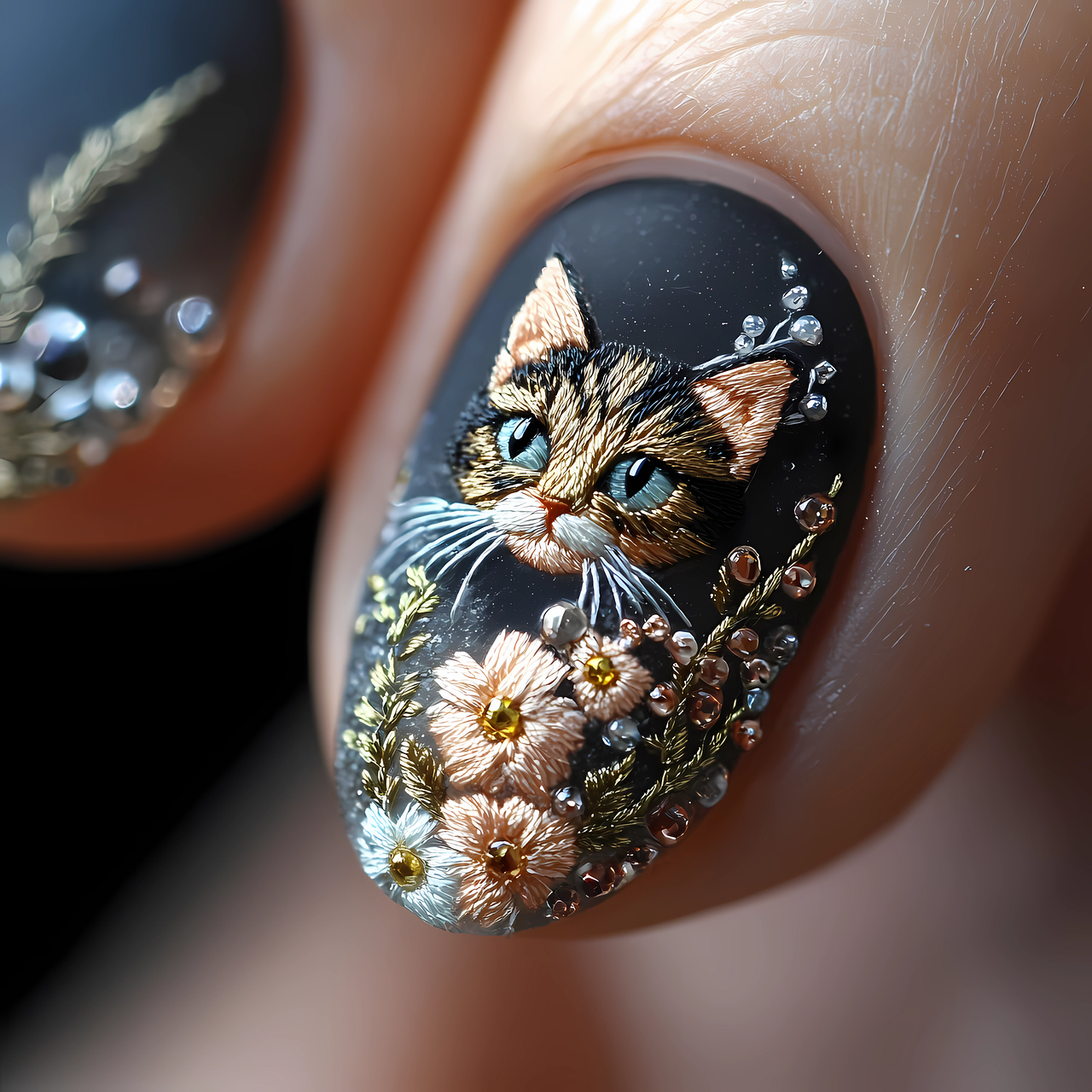 Download Ai Generated, Nail, Nail Art. Royalty-Free Stock Illustration ...