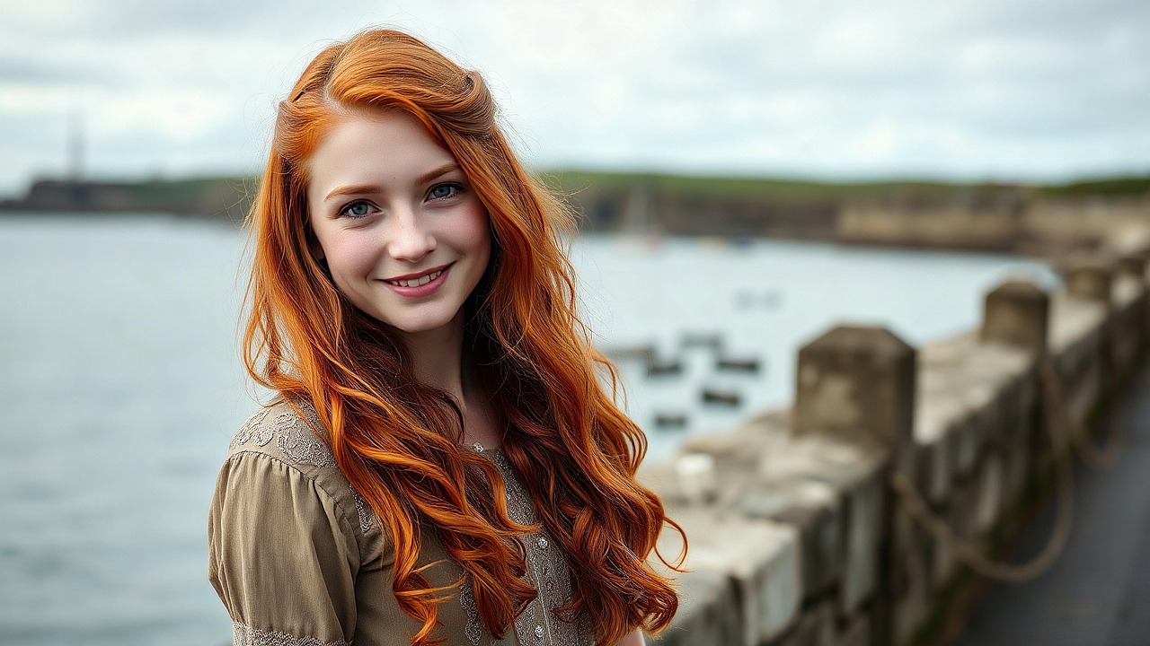 Download Irish, Teen Girl, Woman. Royalty-Free Stock Illustration Image ...