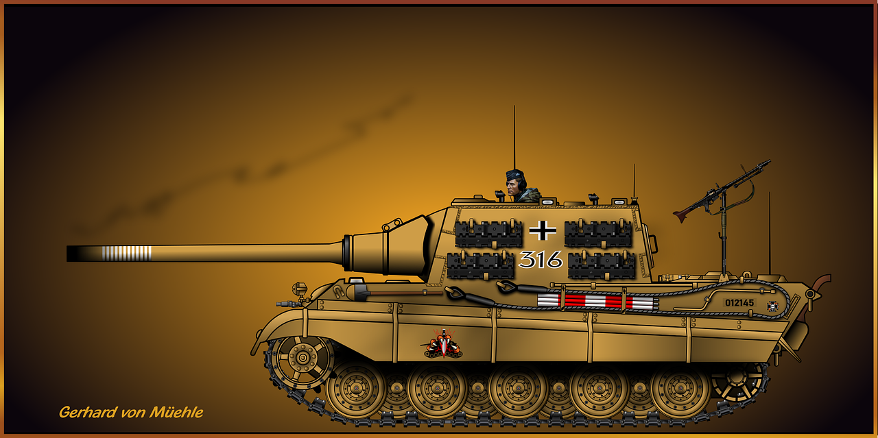Download Tank, Panzer, Wwii. Royalty-Free Stock Illustration Image ...
