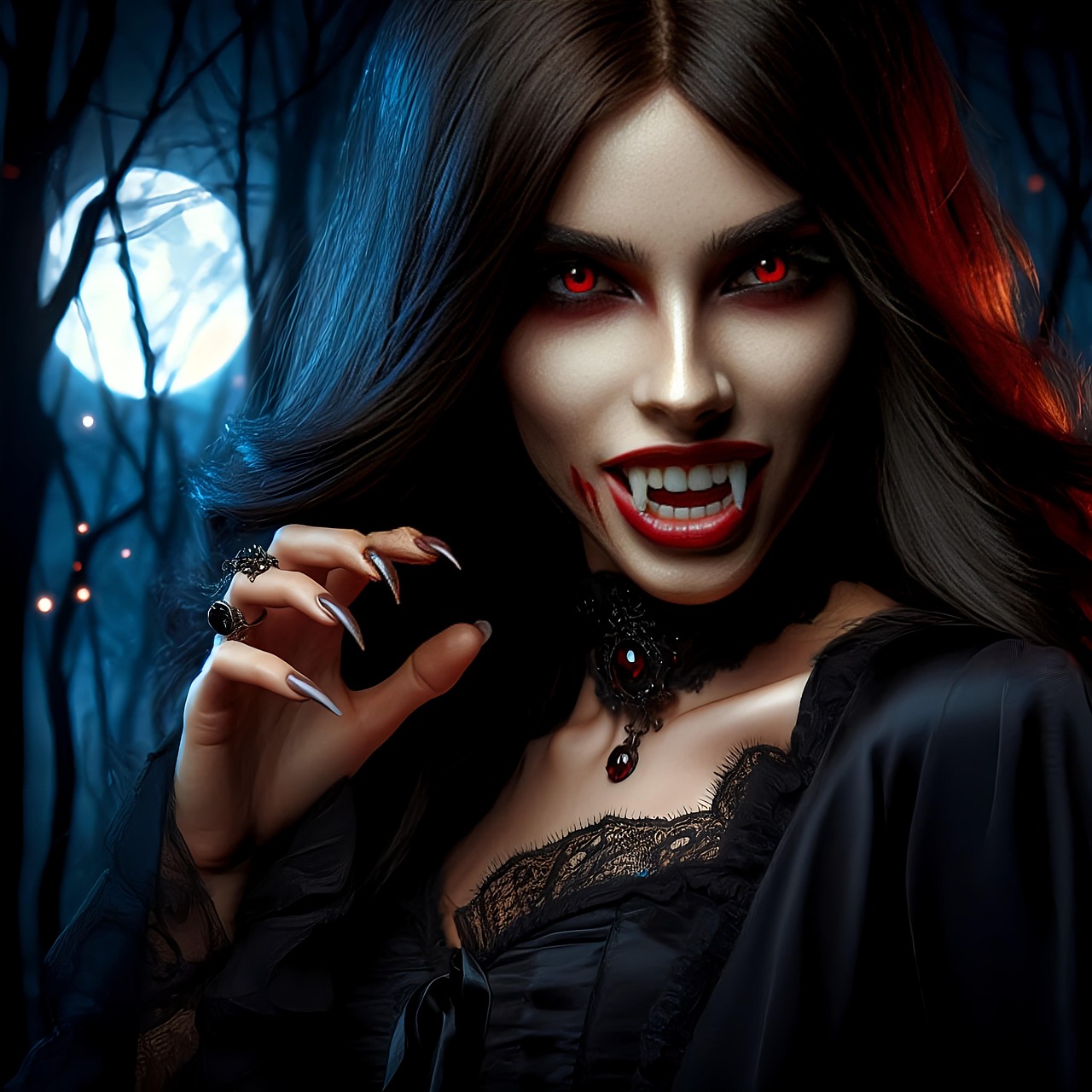 Vampirin Frau Gräfin - Kostenloses Bild auf Pixabay