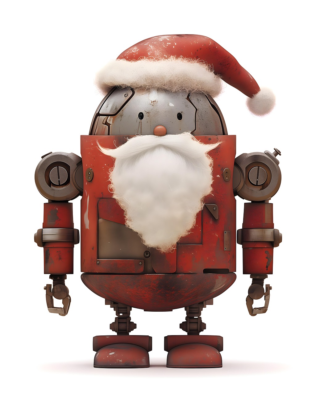 Download Santa Claus, Robot, Robotic. Royalty-Free Stock Illustration ...