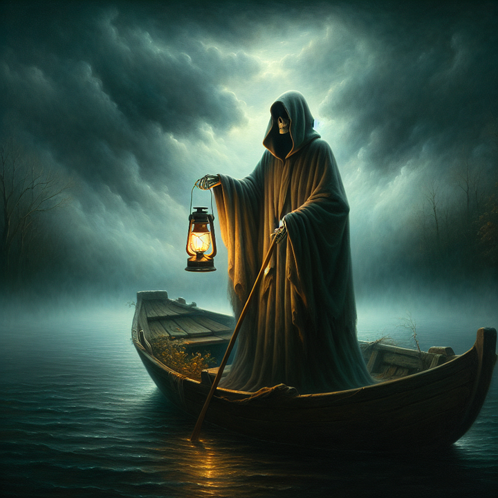 Download Charon, Styx, Underworld. Royalty-Free Stock Illustration ...