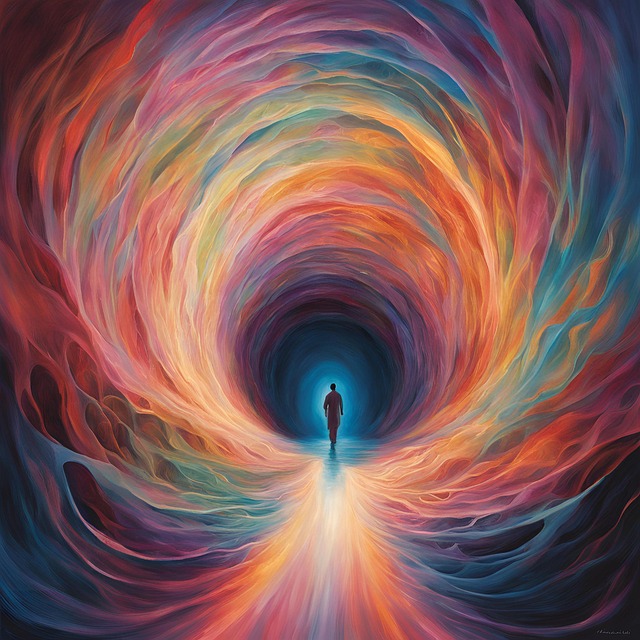 Download Ai Generated, Tunnel, Near Death Experience. Royalty-Free ...