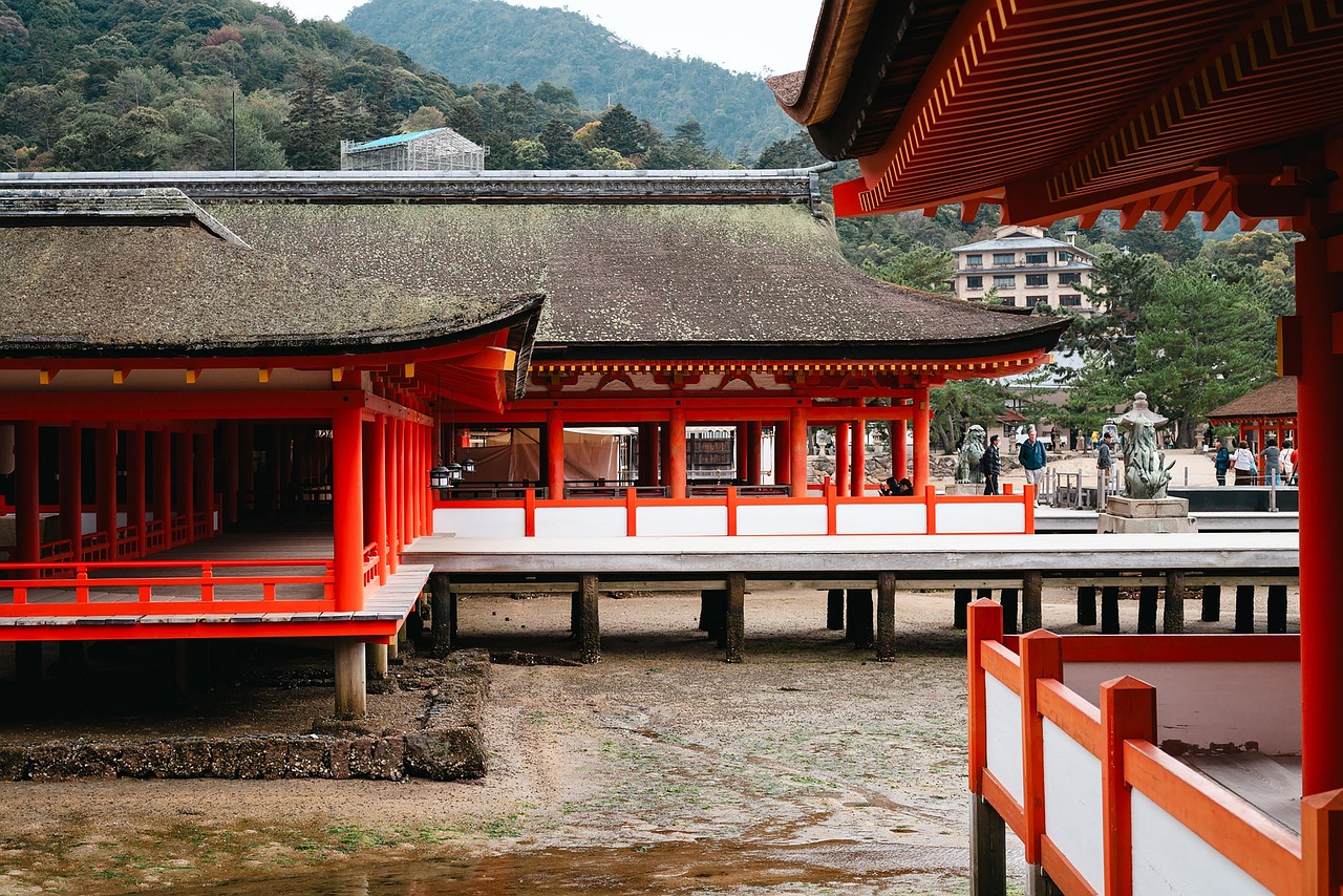 Tempel Japanische Architektur Rot - Kostenloses Foto auf Pixabay
