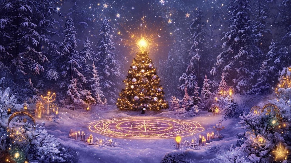 Download Christmas, Mysticism, Esotericism. Royalty-Free Stock ...