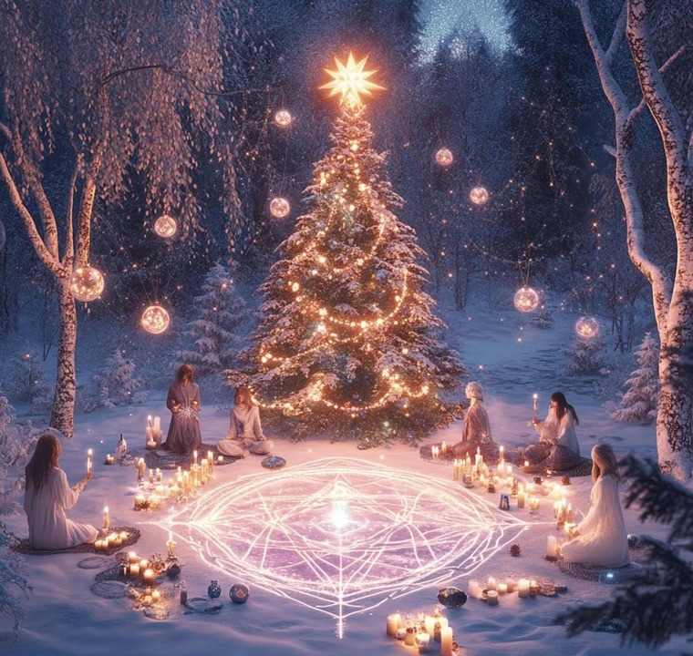 Download Christmas, Mysticism, Esotericism. Royalty-Free Stock ...