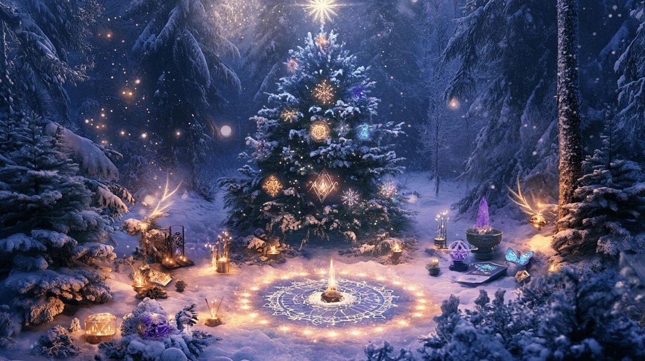 Download Christmas, Mysticism, Esotericism. Royalty-Free Stock ...