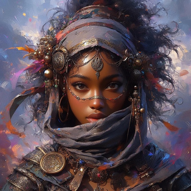 Download Fantasy, Girl, African. Royalty-Free Stock Illustration Image ...