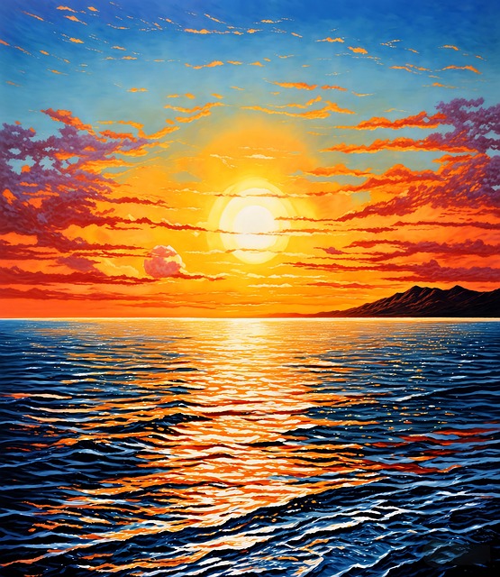 Beautiful Sunset Sea View Bright - Free photo on Pixabay