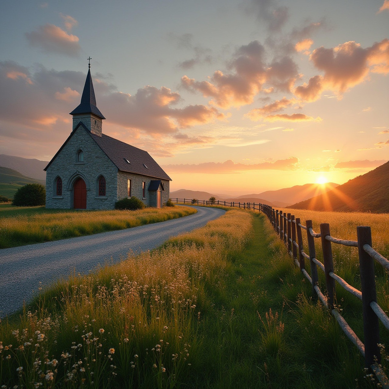 Download Church, Country, Rural. Royalty-Free Stock Illustration Image ...