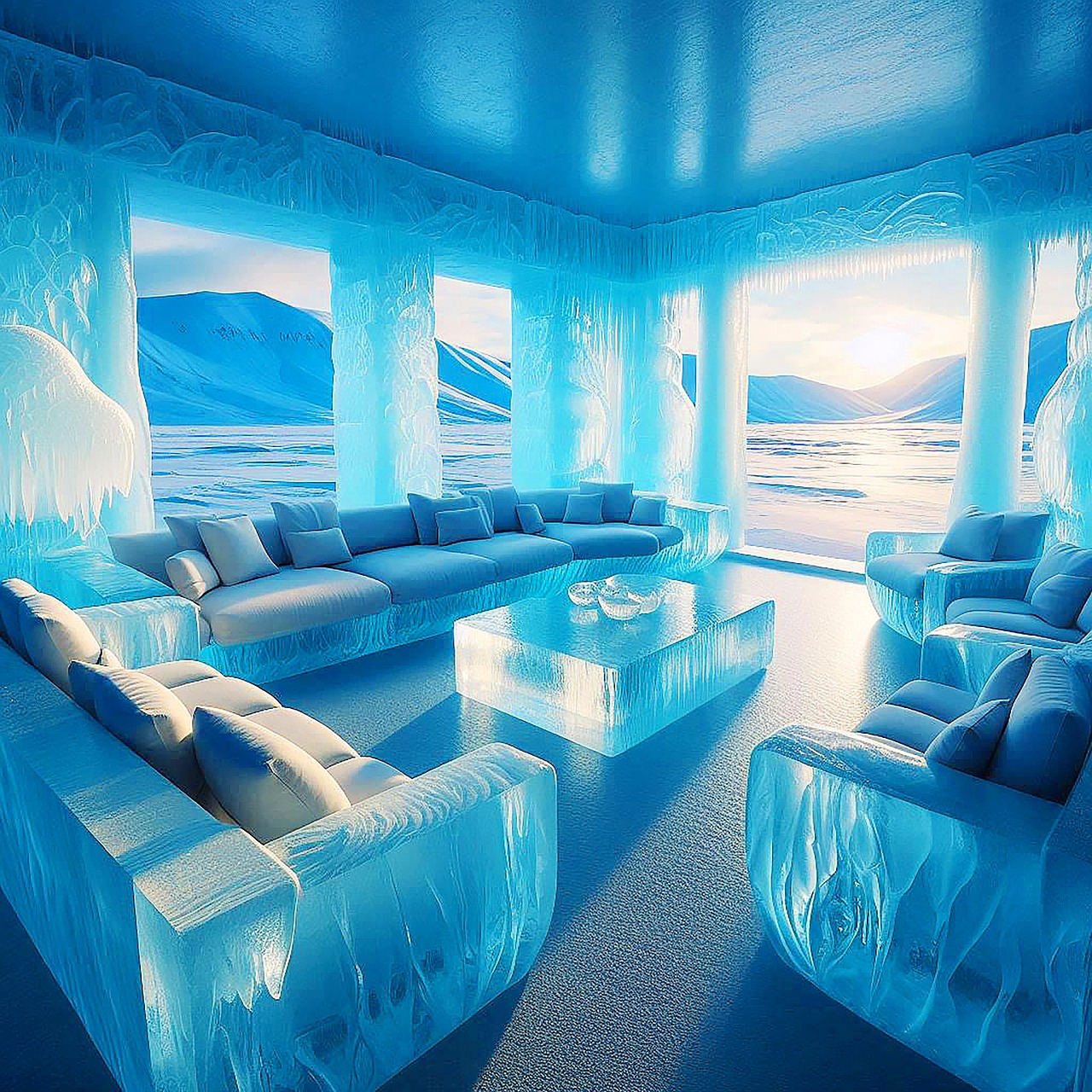 Download Celestial-Inspired Living Room, Underwater-Themed Living Room ...