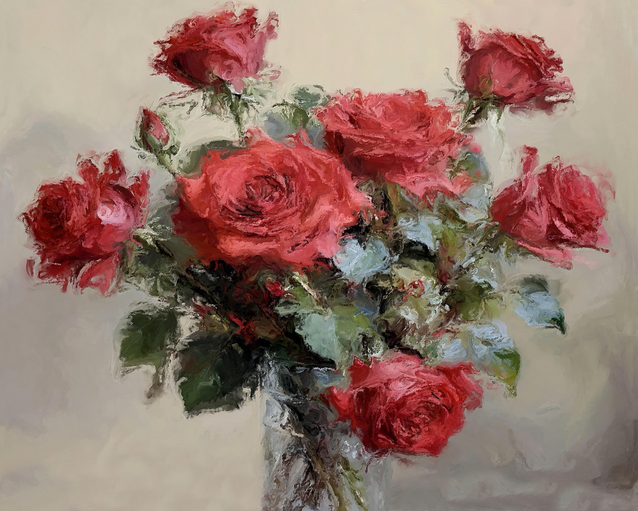 Download Painting, Roses, Red. Royalty-Free Stock Illustration Image ...