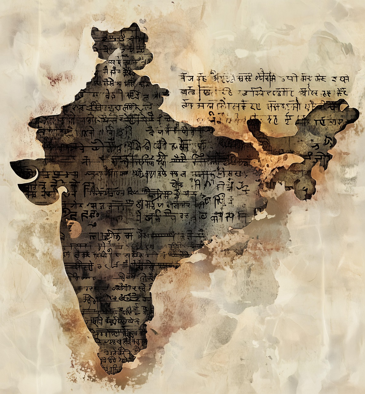 India Mapa Arte - Imagen gratis en Pixabay