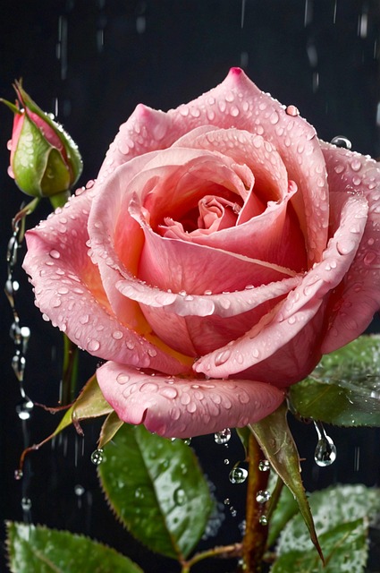 Rose Flores Lluvia Tiempo - Imagen gratis en Pixabay