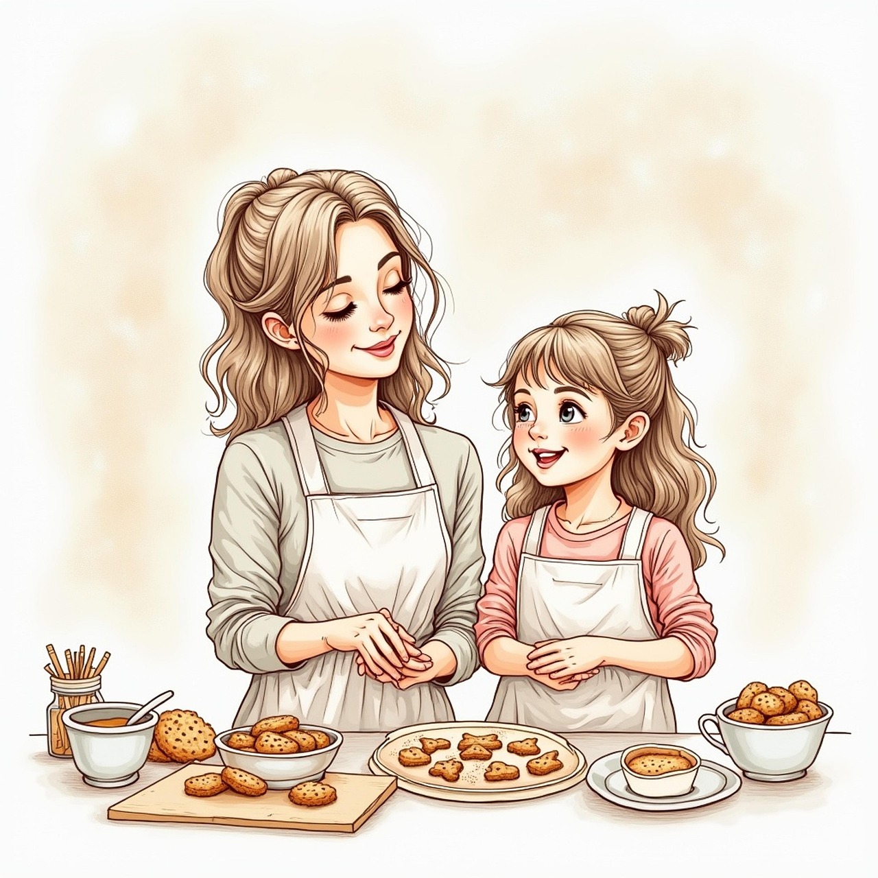 Download Ai Generated, Woman, Bake. Royalty-Free Stock Illustration ...