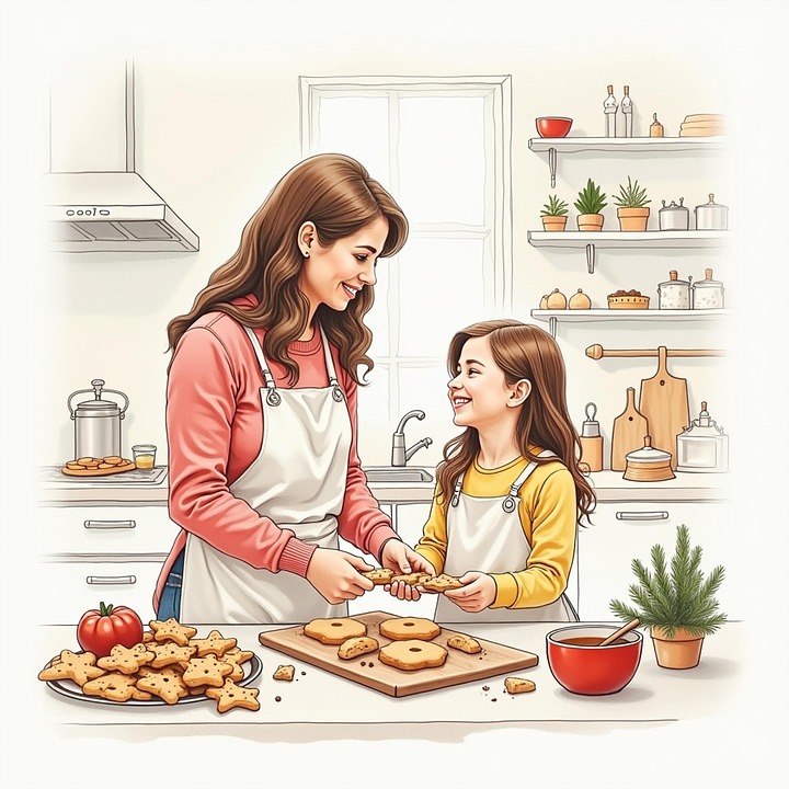 Download Ai Generated, Woman, Bake. Royalty-Free Stock Illustration ...