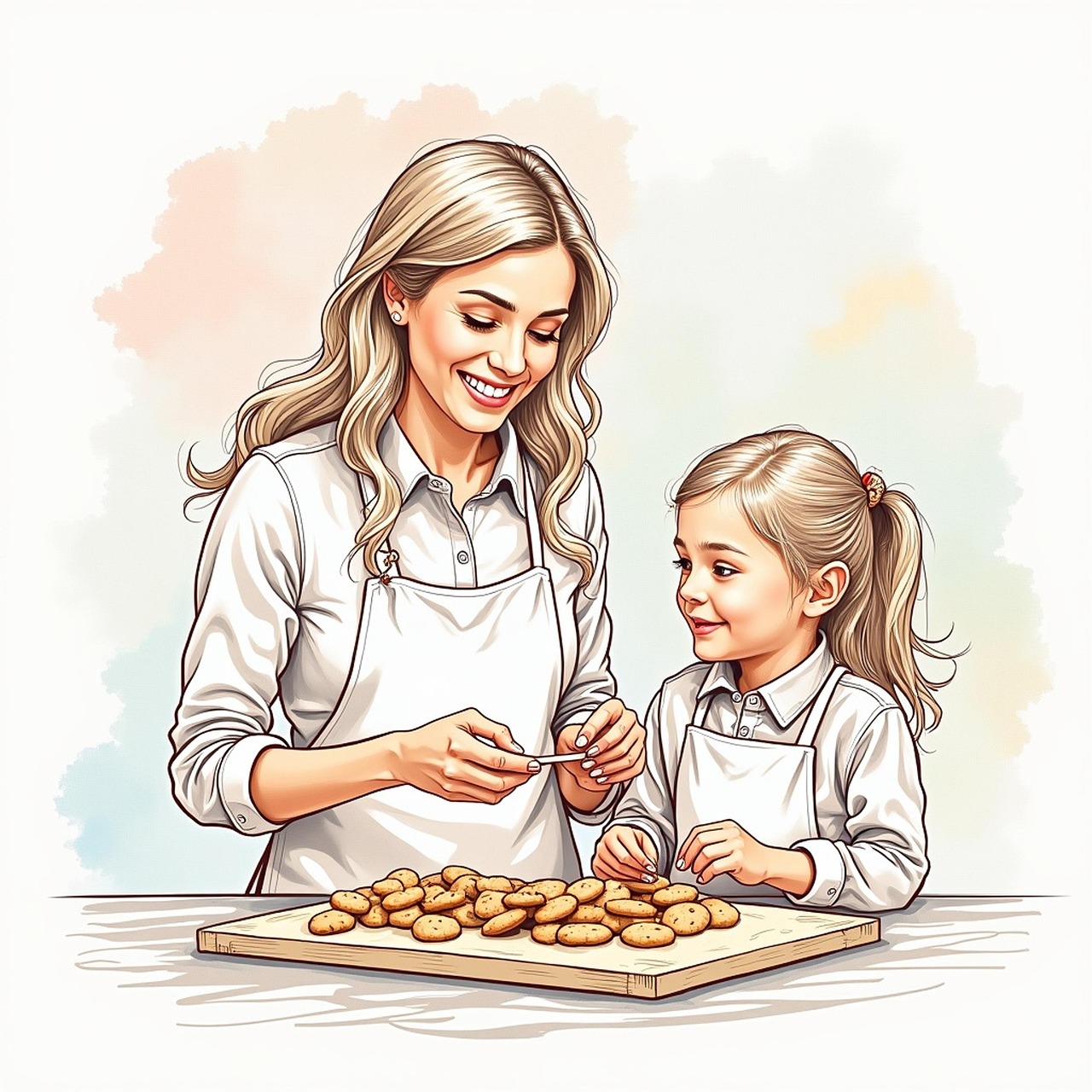 Download Ai Generated, Woman, Bake. Royalty-Free Stock Illustration ...