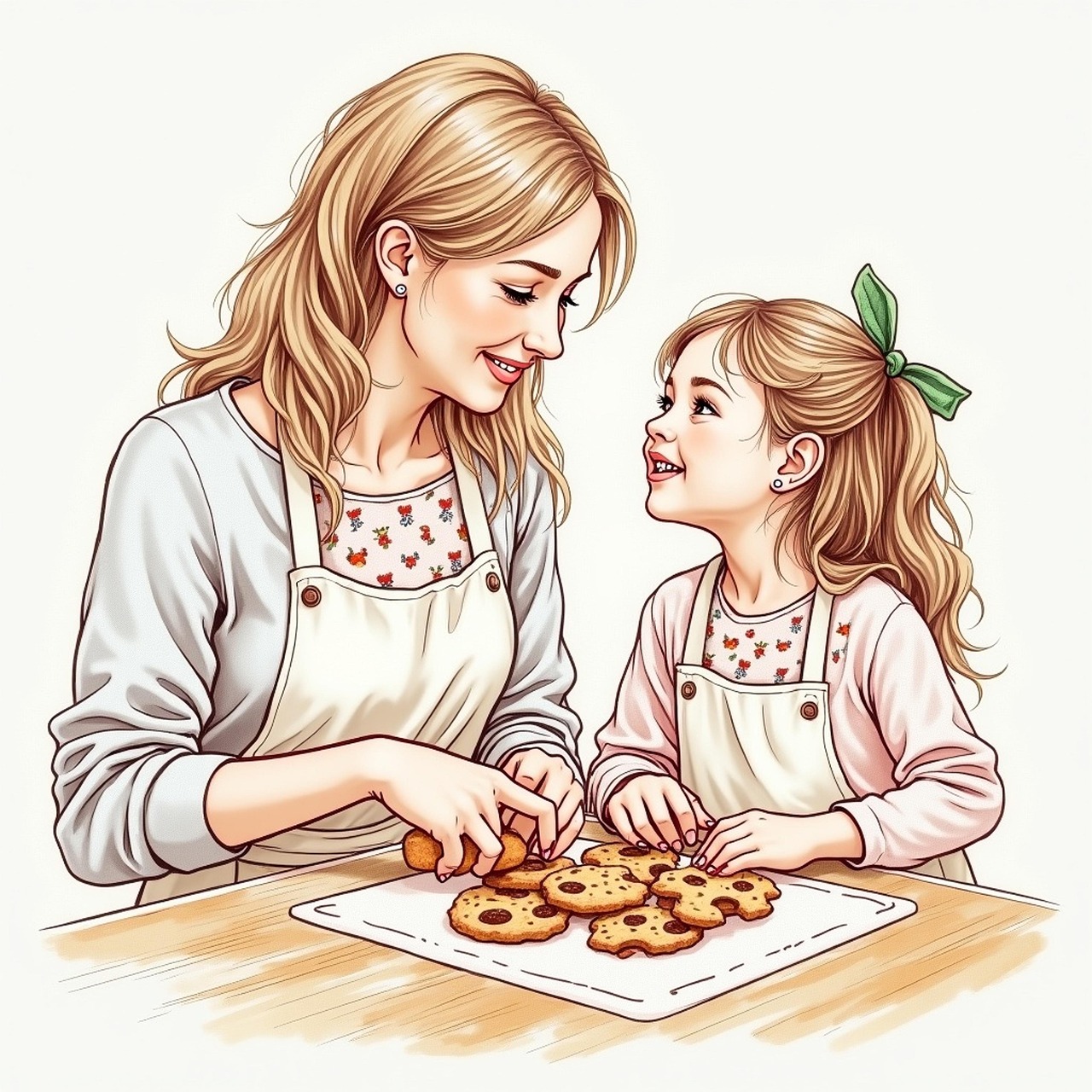 Download Ai Generated, Woman, Bake. Royalty-Free Stock Illustration ...