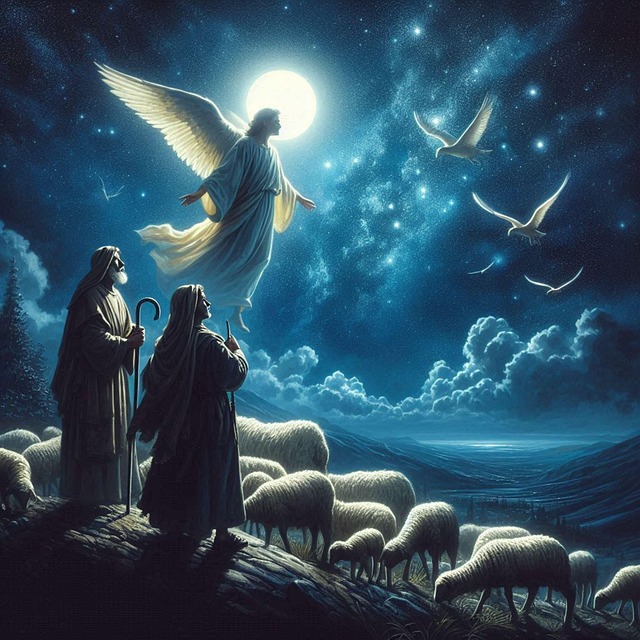 Download Jesus, Shepherds, Christmas. Royalty-Free Stock Illustration ...