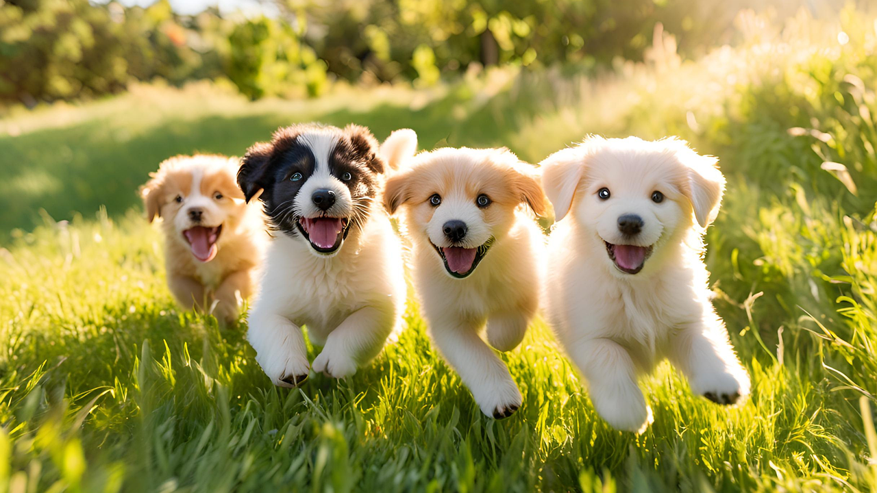 Cachorros Perros Jugando - Imagen gratis en Pixabay
