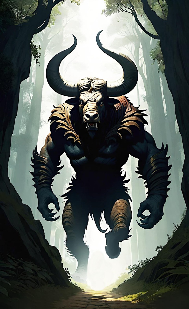 Minotaur Mythos Mythen - Kostenloses Bild auf Pixabay